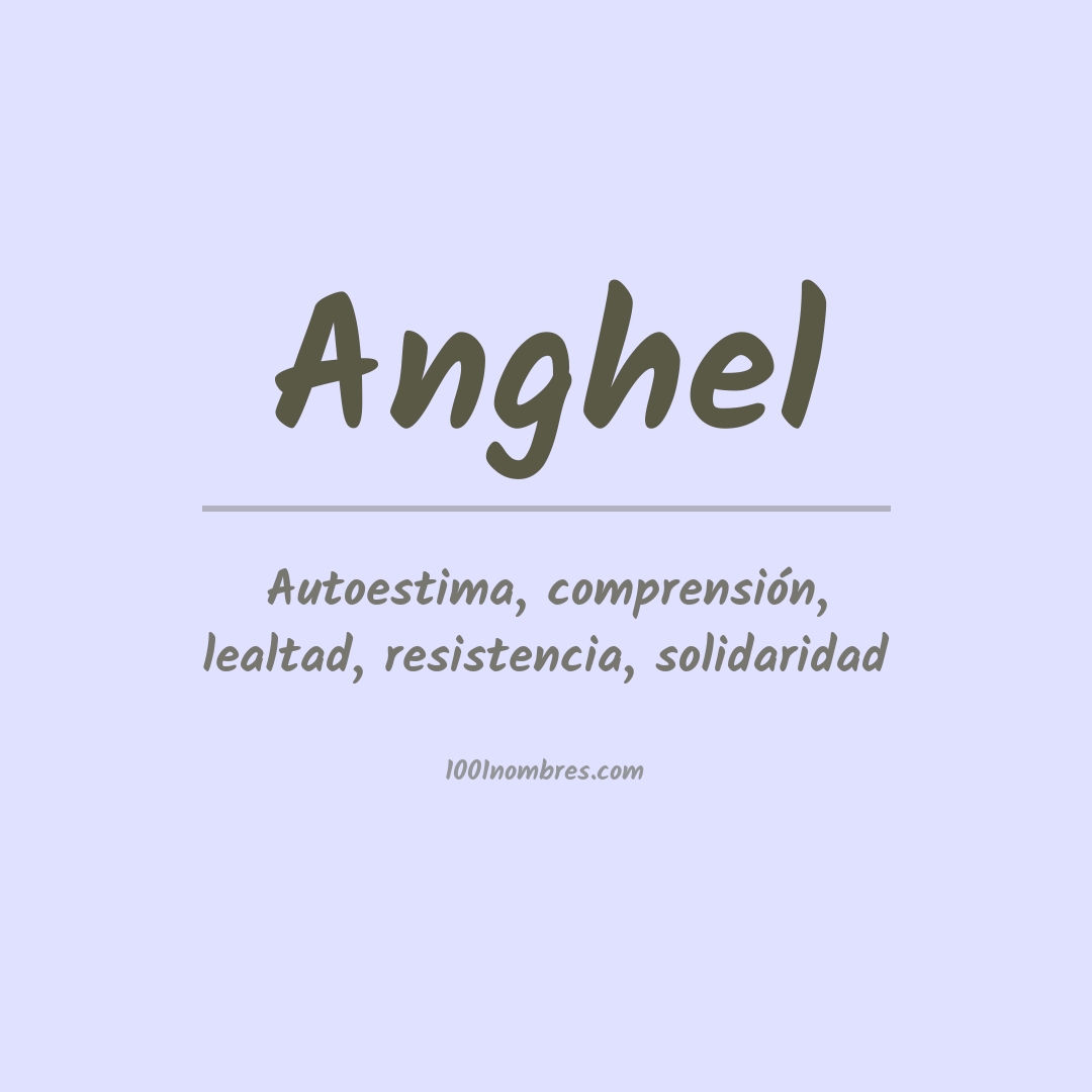 Significado del nombre Anghel