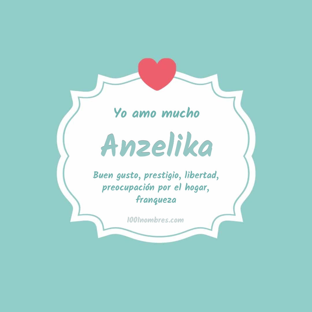 Significado del nombre Anzelika