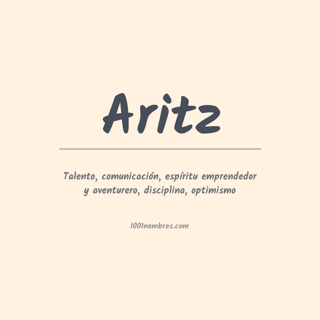 Significado del nombre Aritz
