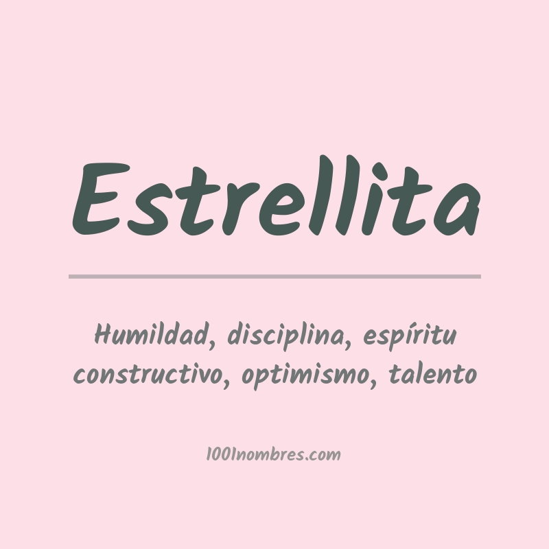Significado del nombre Estrellita