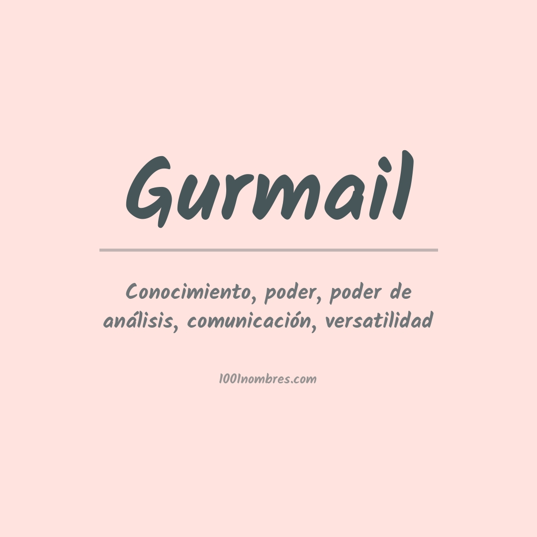 Significado del nombre Gurmail