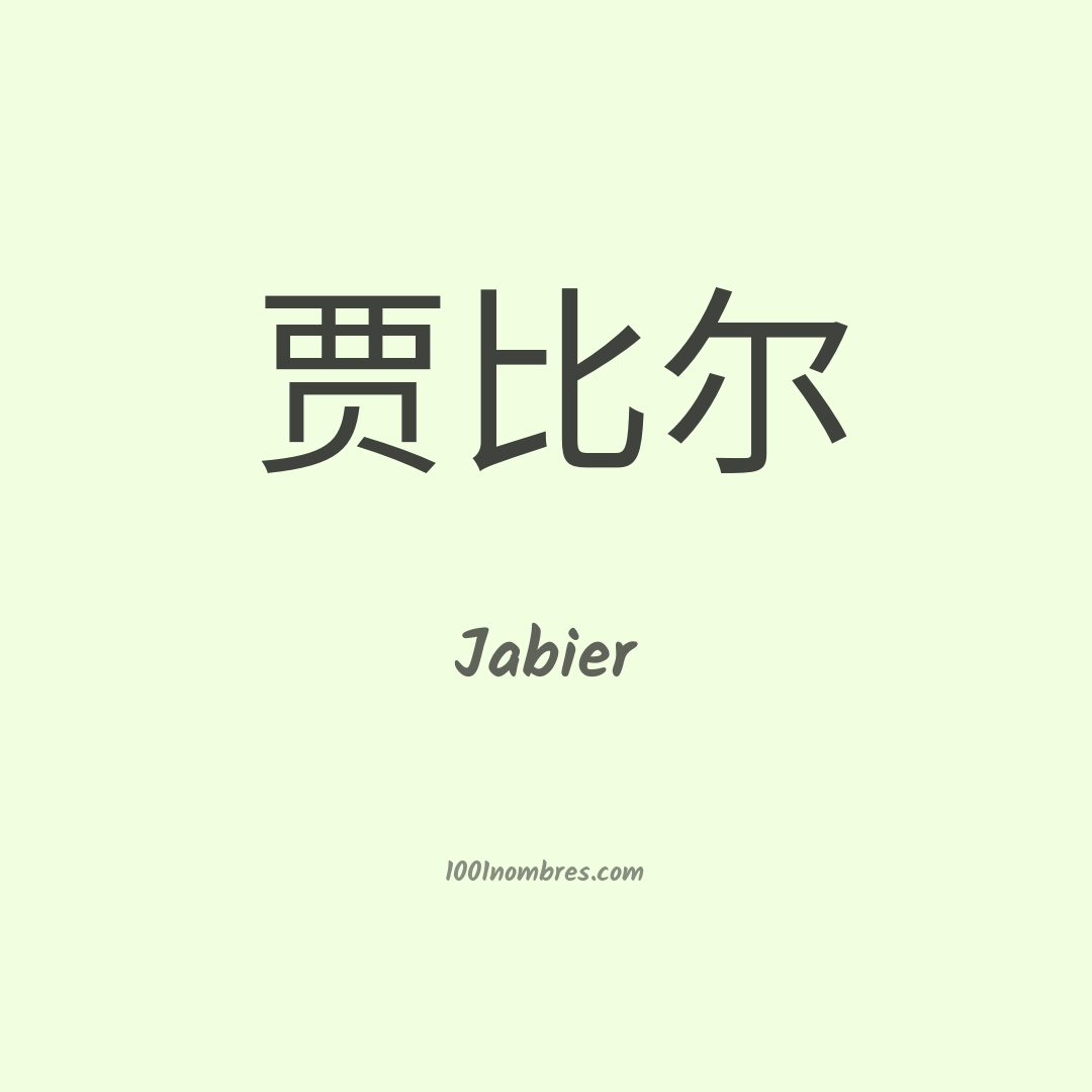 Significado del nombre Jabier