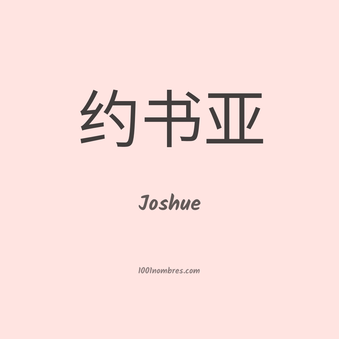 Significado del nombre Joshue
