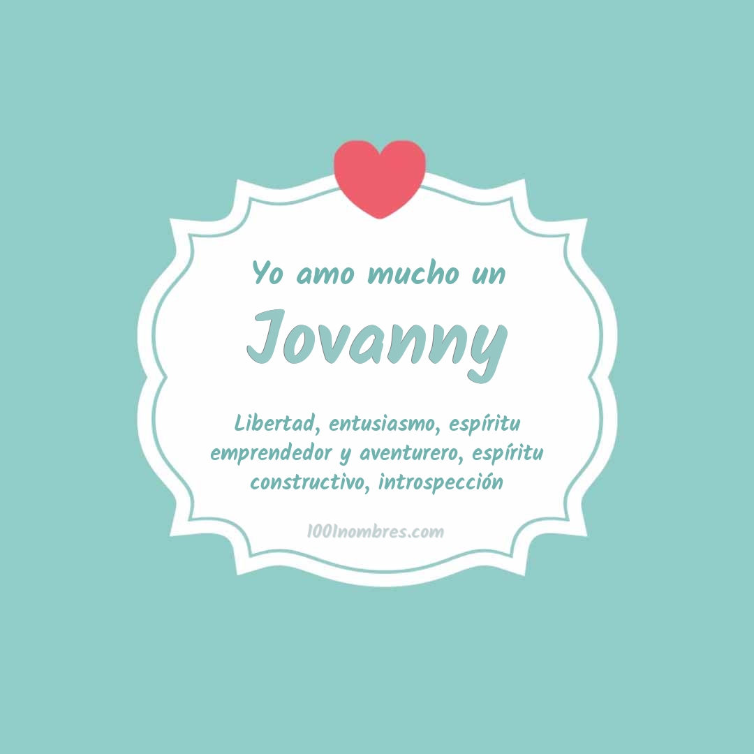 Significado del nombre Jovanny