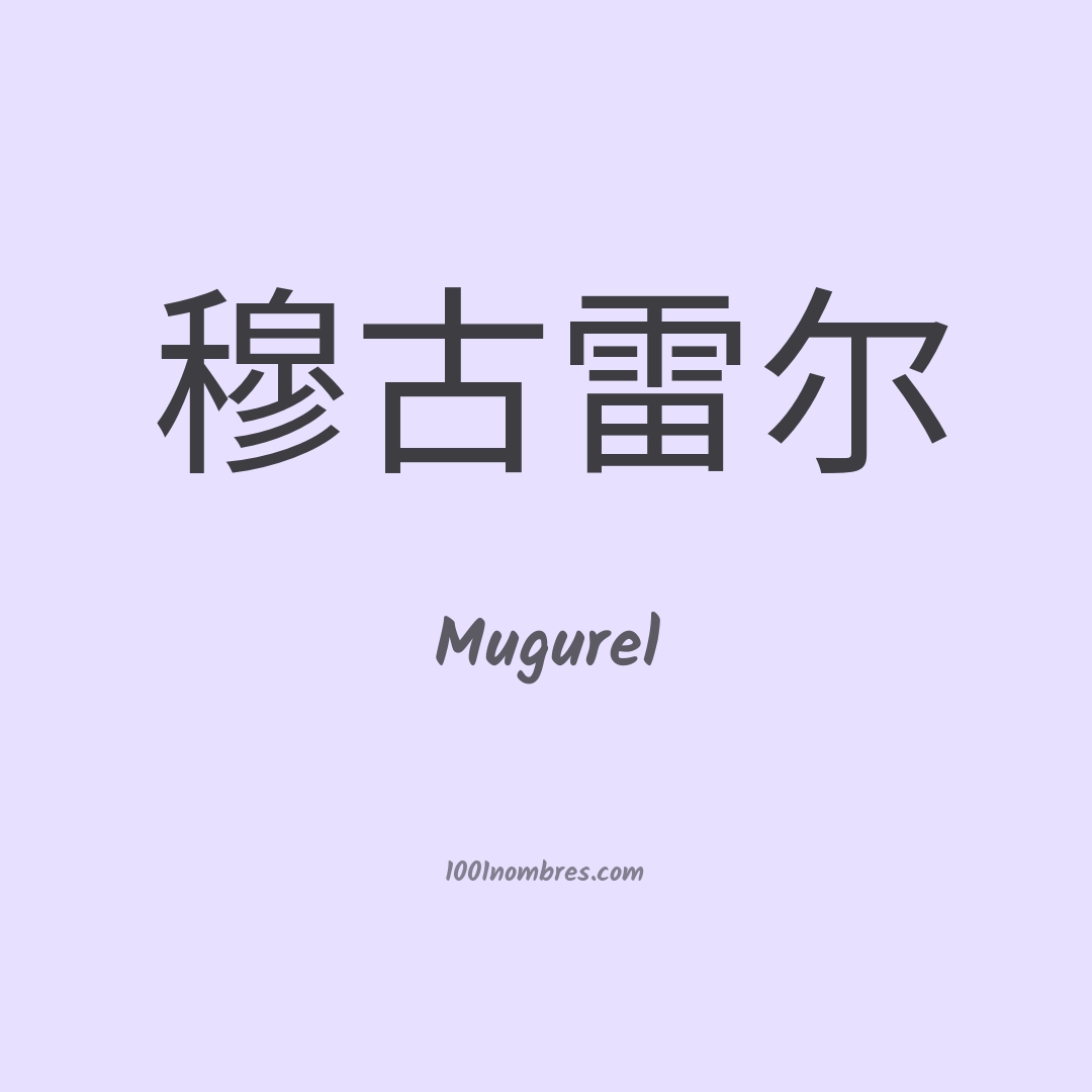 Significado del nombre Mugurel