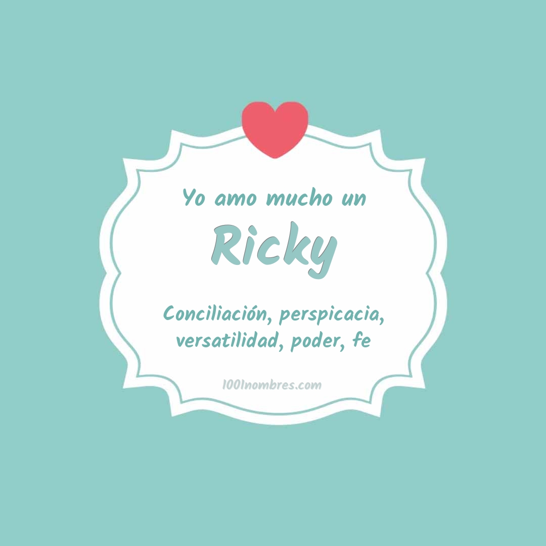 Significado del nombre Ricky